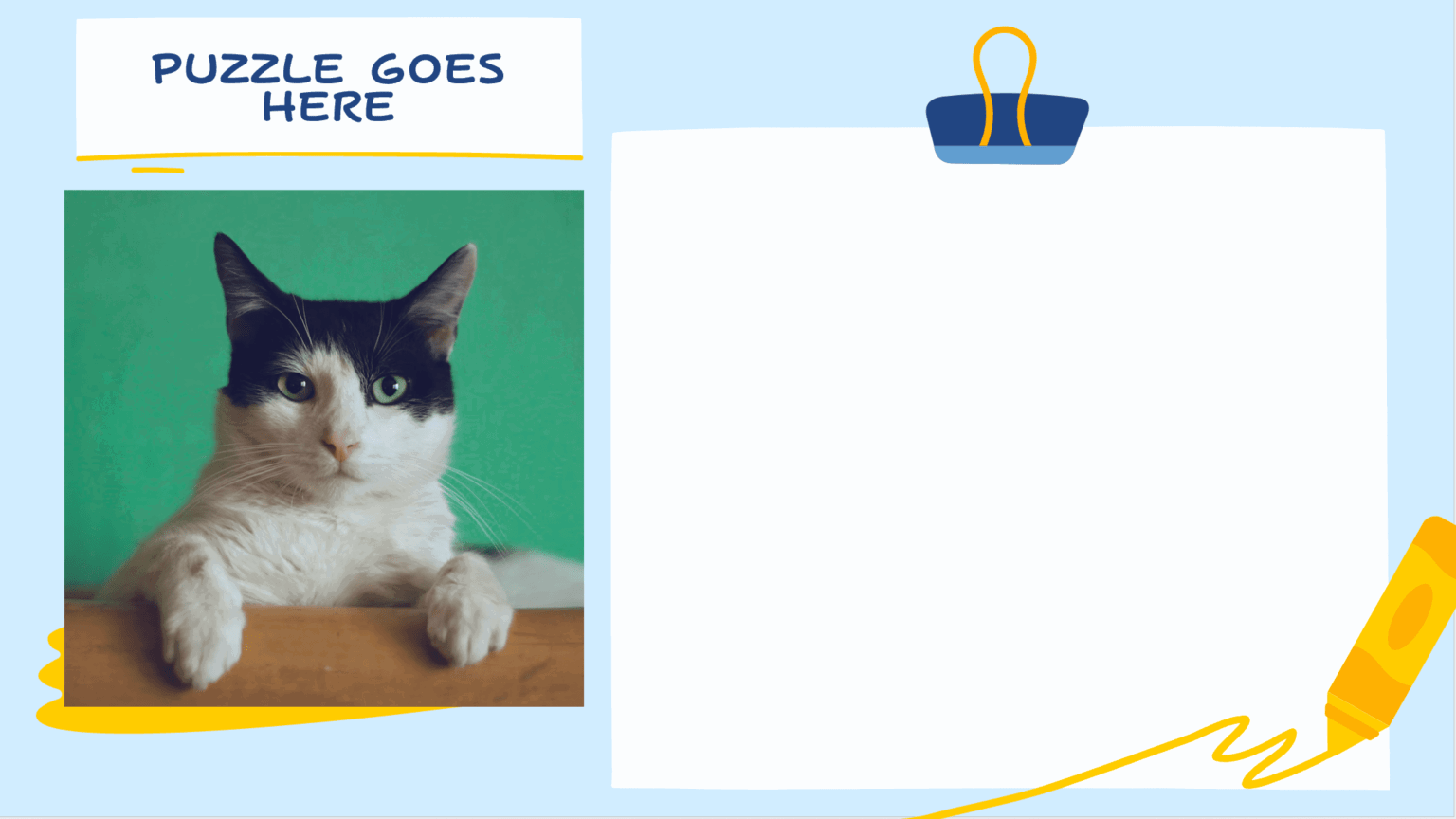 Interactive PowerPoint Puzzle Template And 5-Step Tutorial | ClassPoint