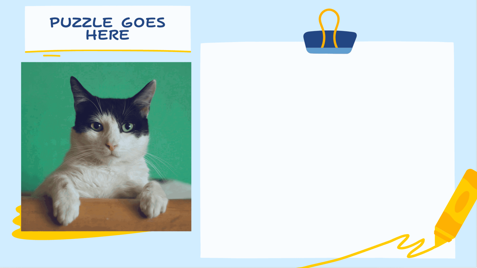 Interactive PowerPoint Puzzle Template And 5-Step Tutorial | ClassPoint