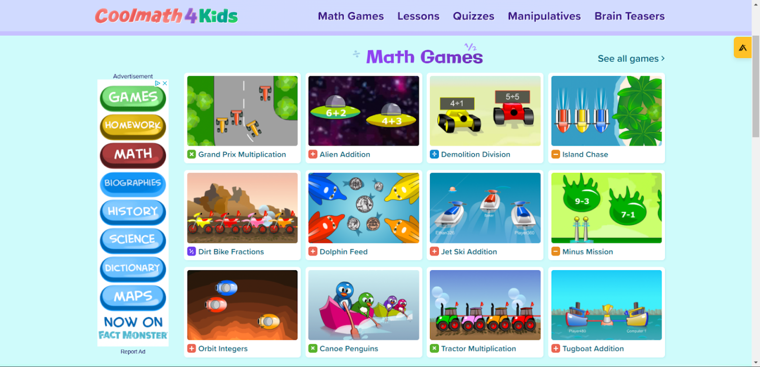 Top 30+ Educational Websites For Kids That Make Learning Fun | ClassPoint