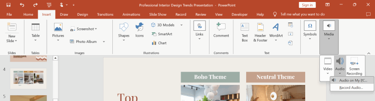 3 Simple Ways To Record Audio On PowerPoint Presentations | ClassPoint
