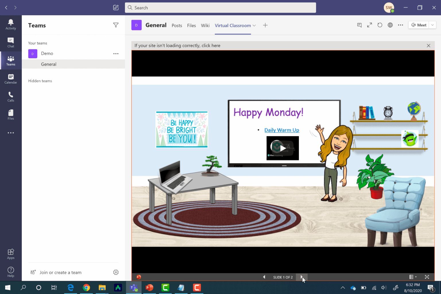 How To Create And Use An Interactive Bitmoji Classroom In Powerpoint Classpoint Blog Classpoint