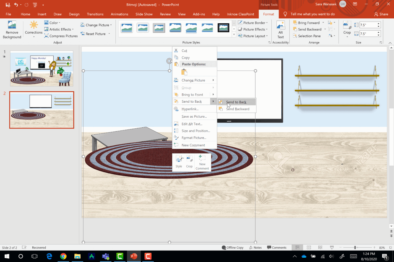 How To Create And Use An Interactive Bitmoji Classroom In PowerPoint ...