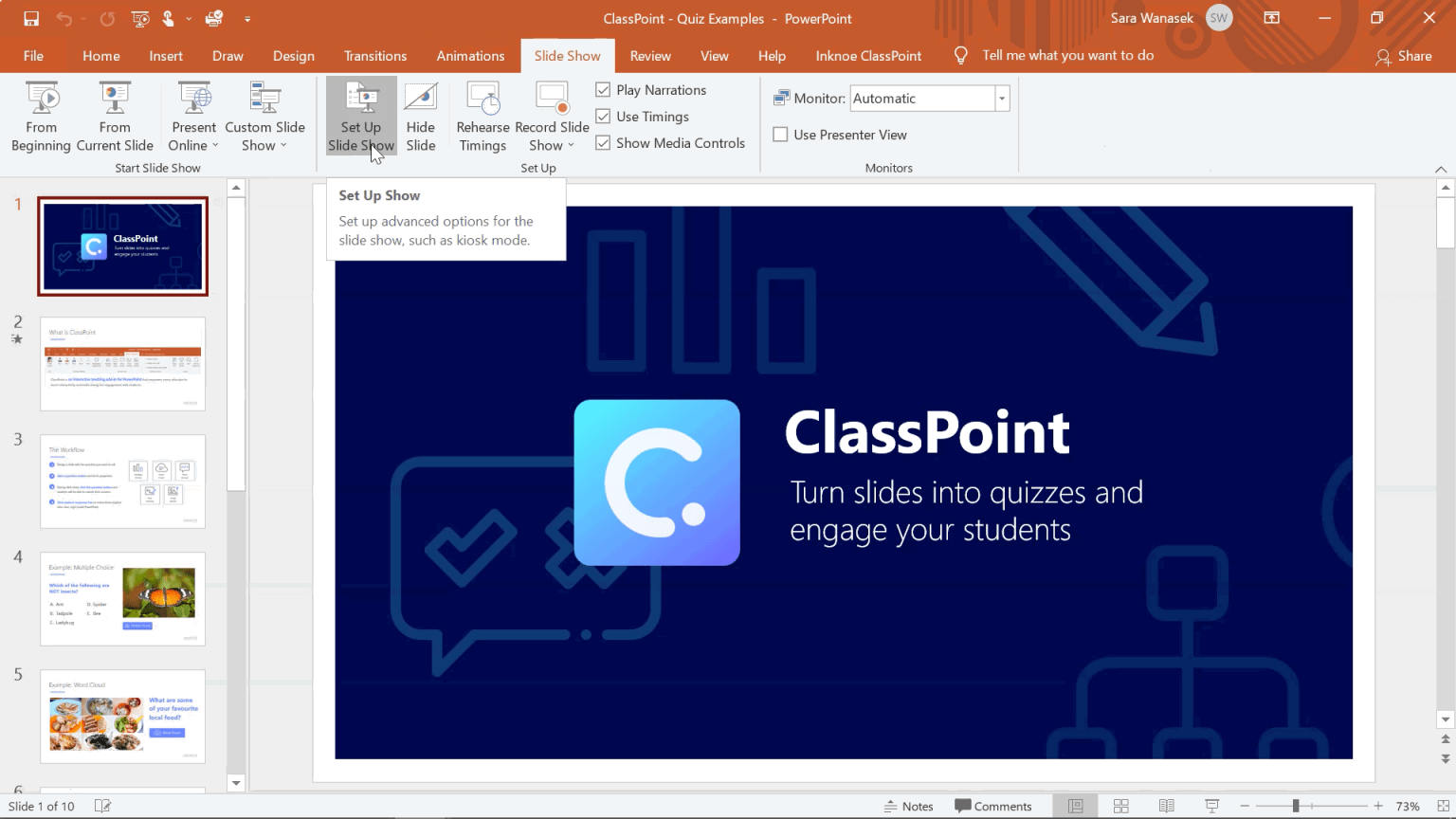 ClassPoint Update: Present With Window Slide Show Mode - ClassPoint Blog | ClassPoint