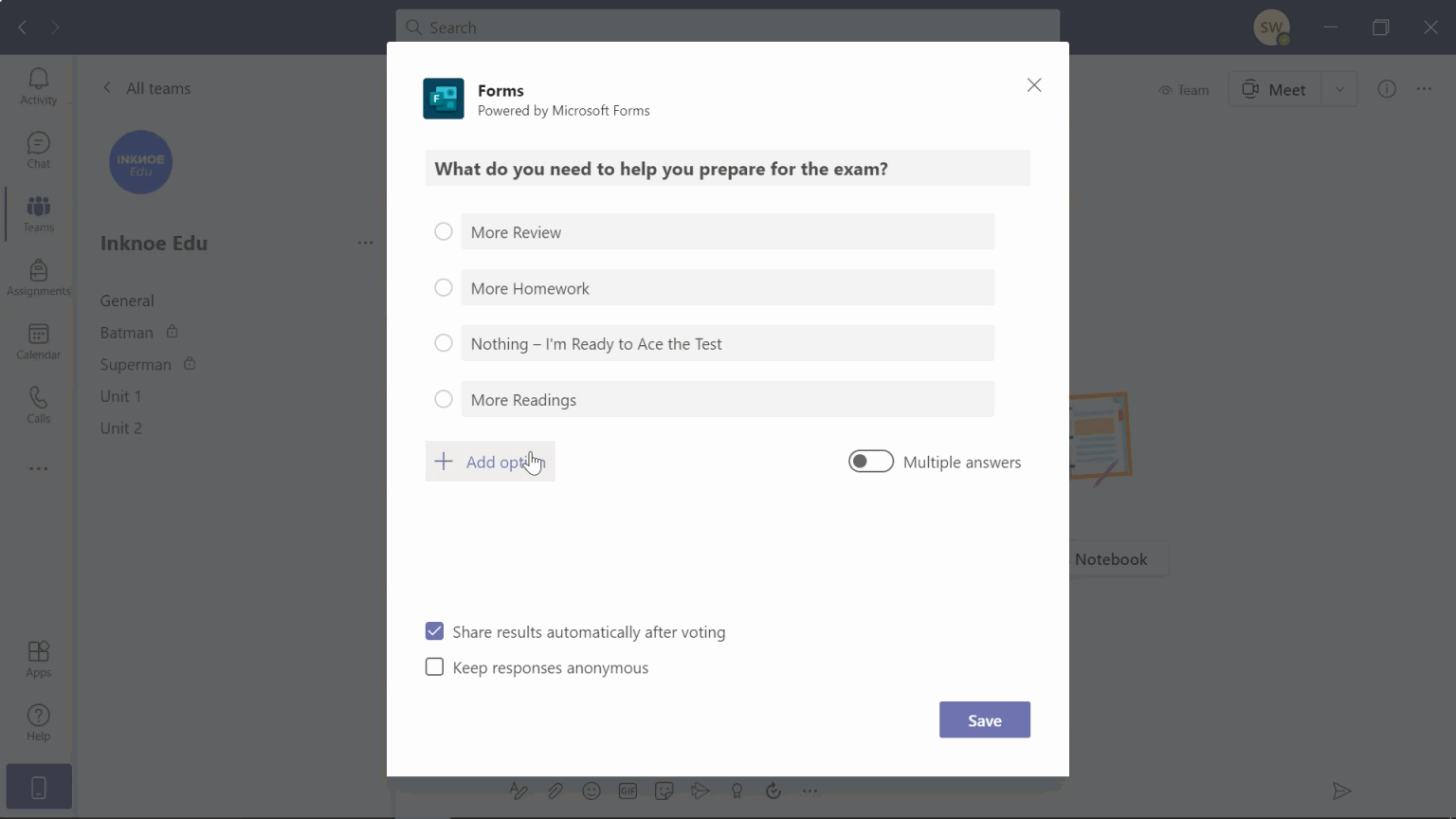 Cómo Sondear En Microsoft Teams: 3 Maneras Para Profesores - ClassPoint Blog | ClassPoint