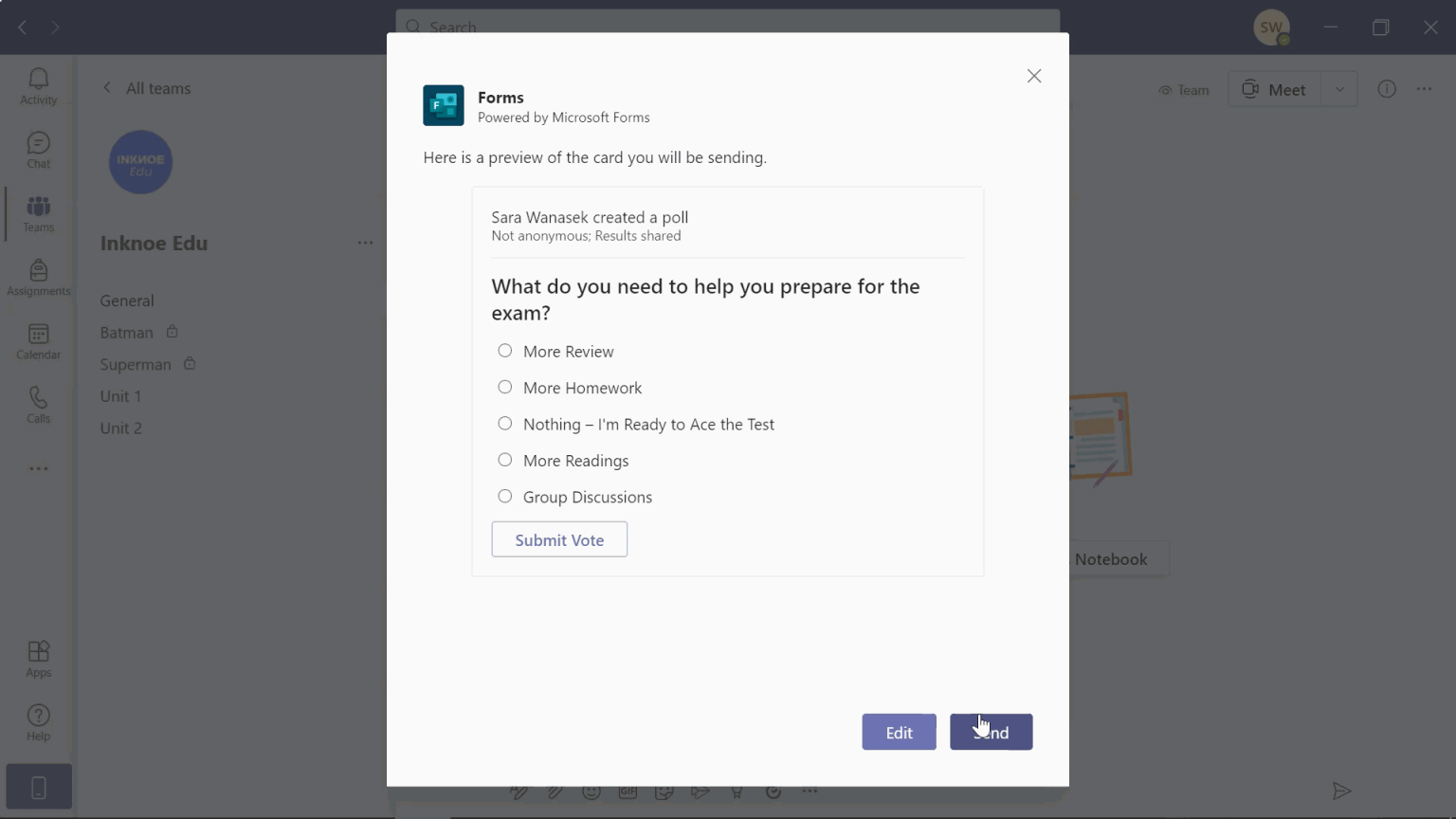 How To Poll In Microsoft Teams: 3 Ways For Teachers - ClassPoint Blog | ClassPoint