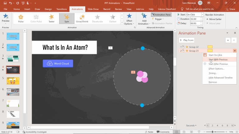 8 Simple PowerPoint Animations For Any Classroom - ClassPoint Blog ...