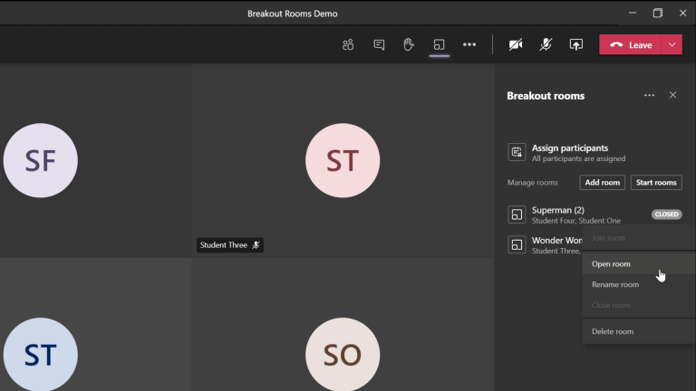 How To Use Breakout Rooms In Microsoft Teams - ClassPoint Blog | ClassPoint