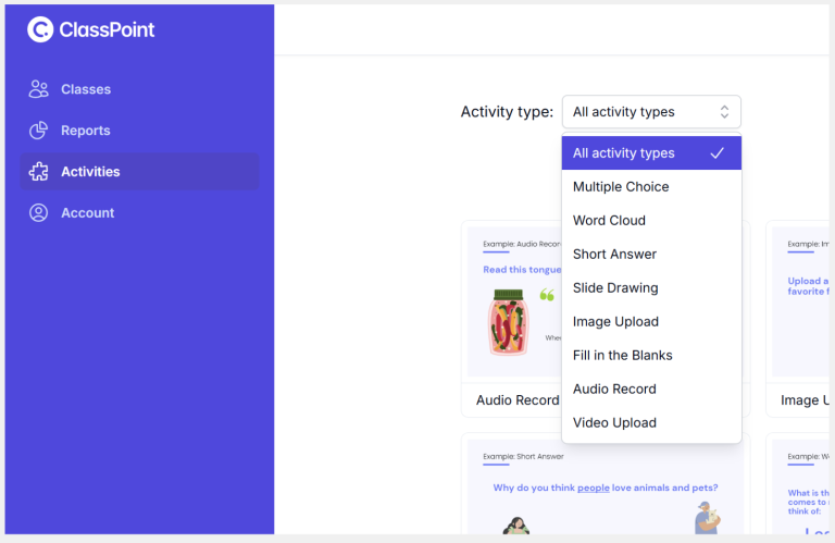 How To View Past ClassPoint Activities Via Web In 2 Easy Ways | ClassPoint