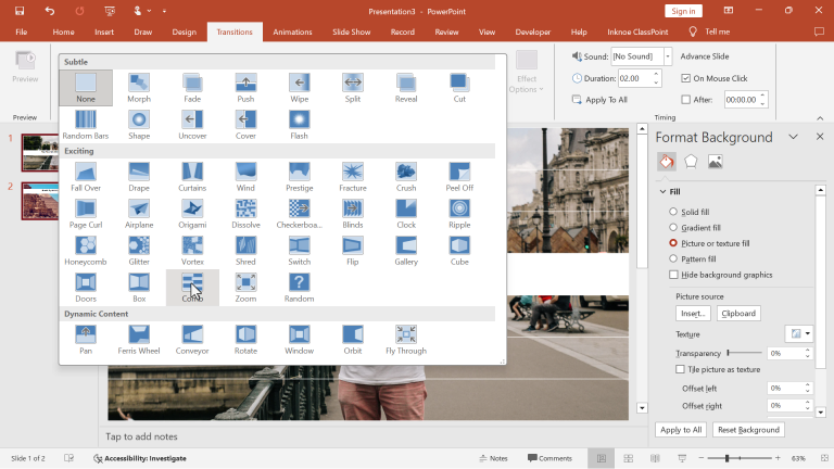5 Cool PowerPoint Transitions (Tutorial + Free Download) | ClassPoint