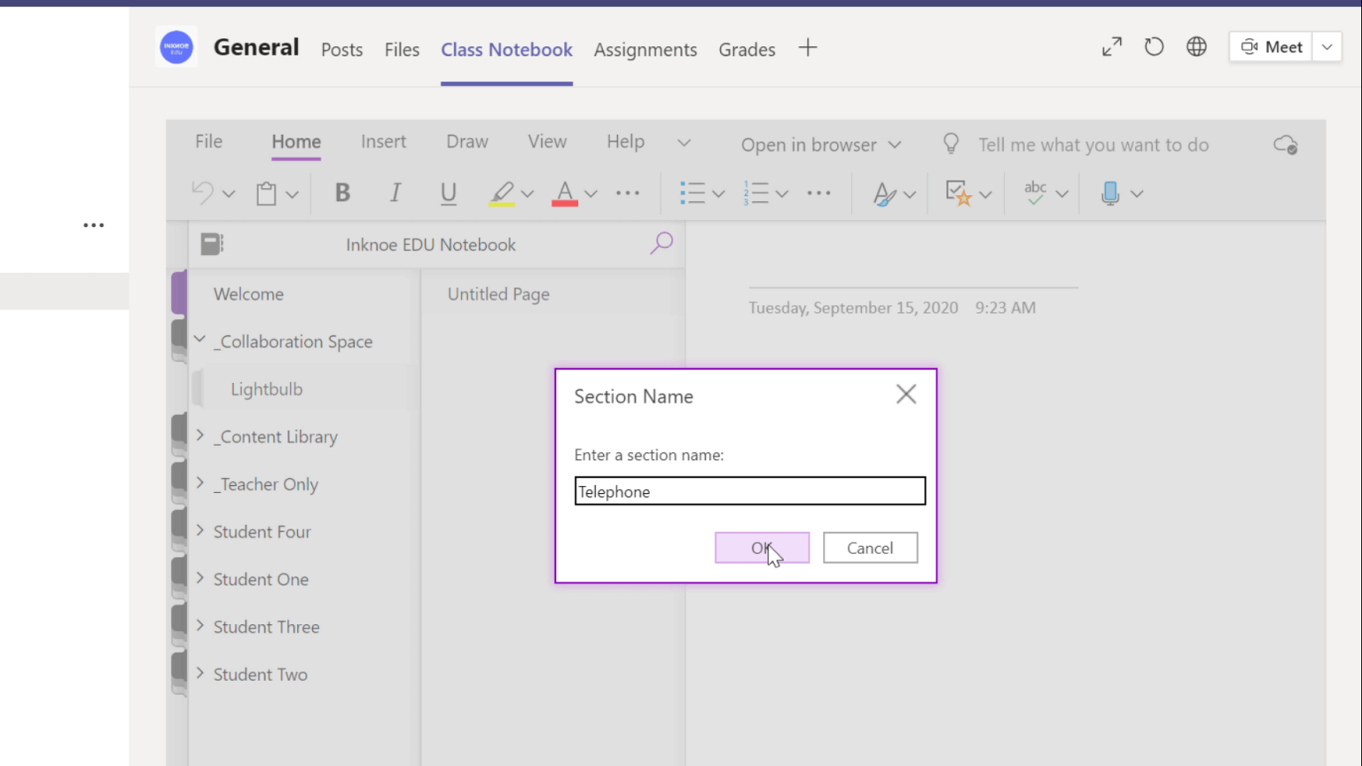 Best Ways To Use The Collaboration Space In Class Notebook - ClassPoint ...