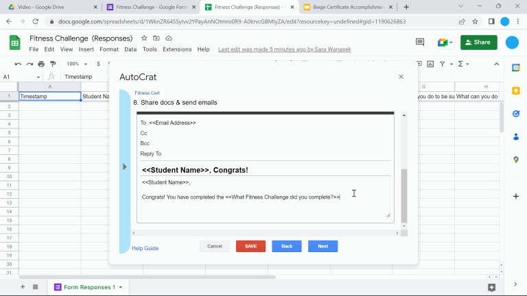 5 Ideas On How To Automate Documents With Autocrat For Teachers ...