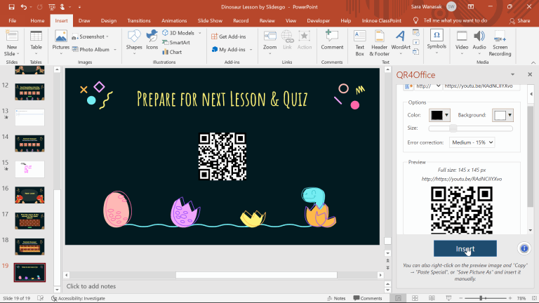 How To Create Qr Codes In Powerpoint Classpoint Blog Classpoint