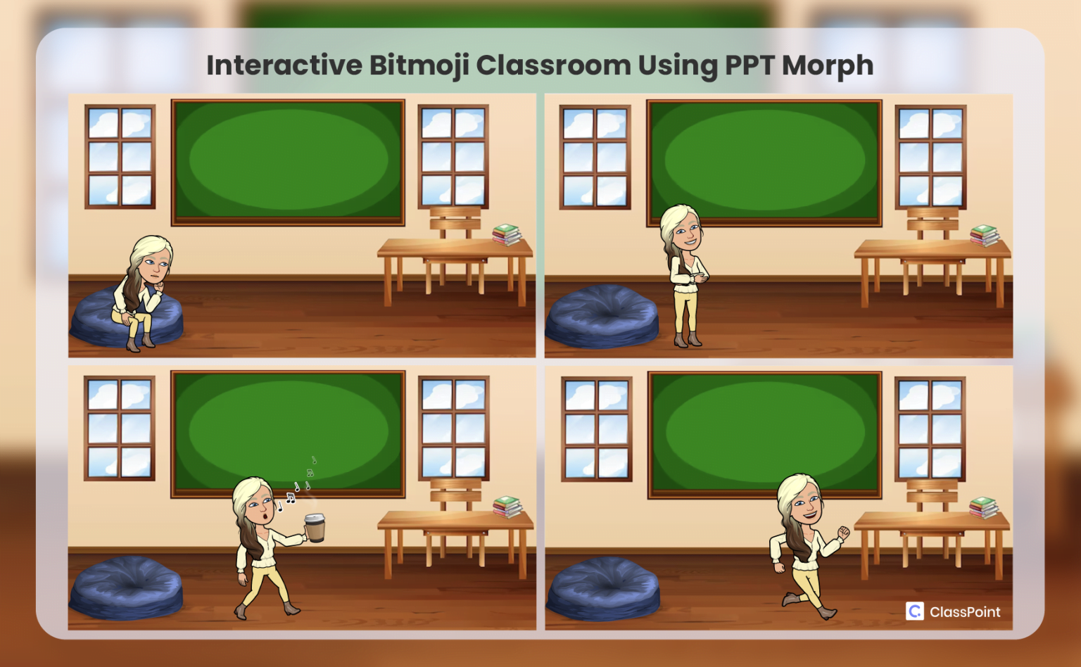 How To Create And Use An Interactive Bitmoji Classroom In PowerPoint ...