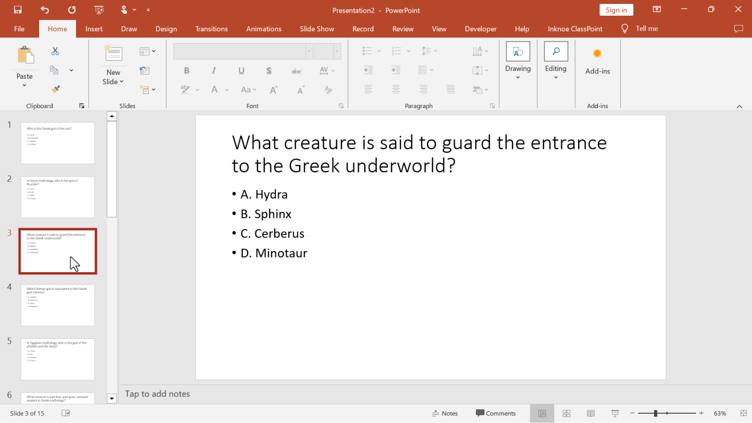 How To Convert Word Document Into PowerPoint (Interactive) | ClassPoint