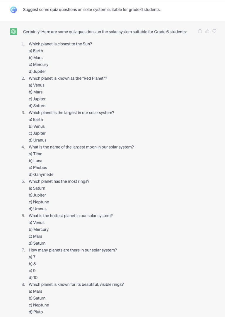 ChatGPT Examples: 100+ ChatGPT Prompts For Teachers | ClassPoint