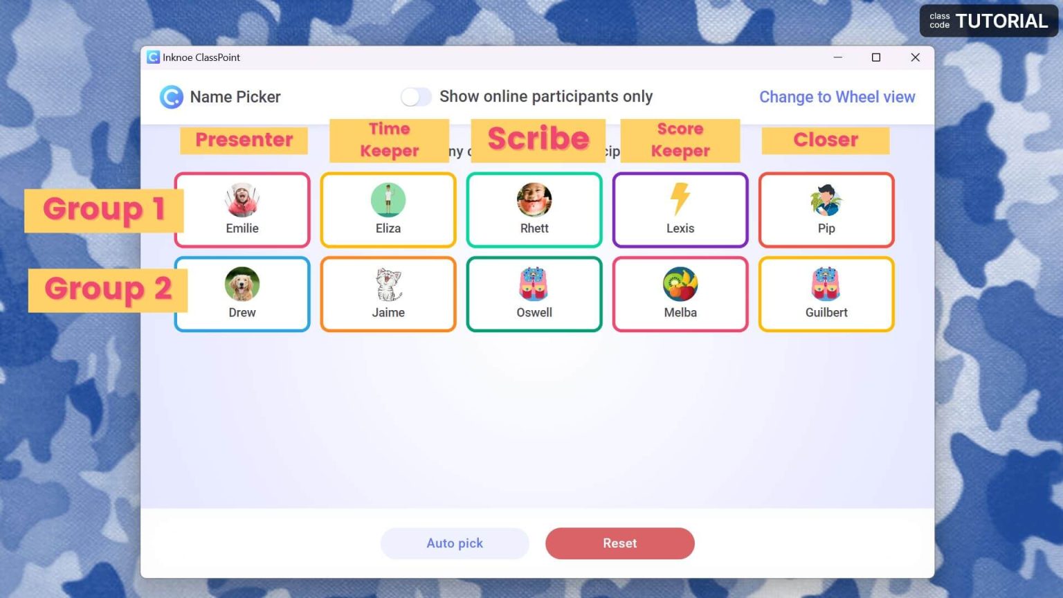 3 Ways To Use A Random Name Picker In Your Classroom - ClassPoint Blog ...