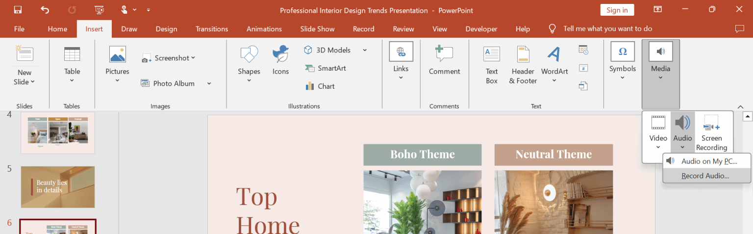 3 Simple Ways To Record Audio On PowerPoint Presentations | ClassPoint