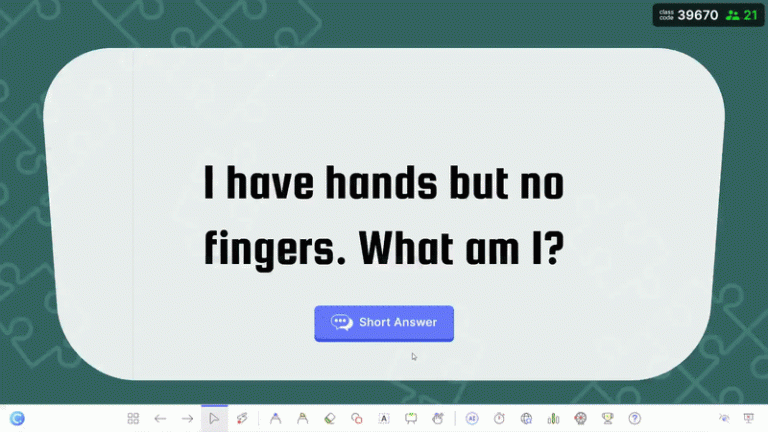 50+ What Am I Riddles That Will Challenge Your Students | ClassPoint