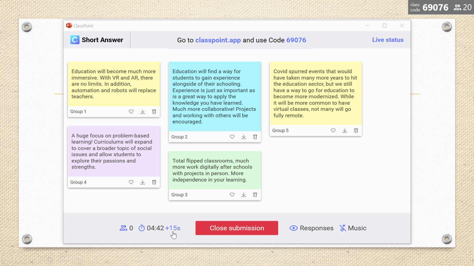 Utilisez Des Questions Interactives à Réponse Courte Pour Transformer ...