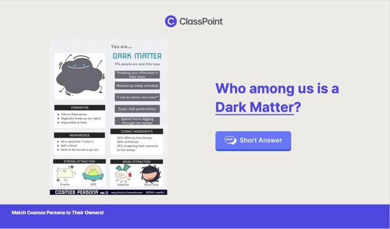 Cosmos Persona Quiz (Results Explained, Ways To Play, Bonus PDF ...