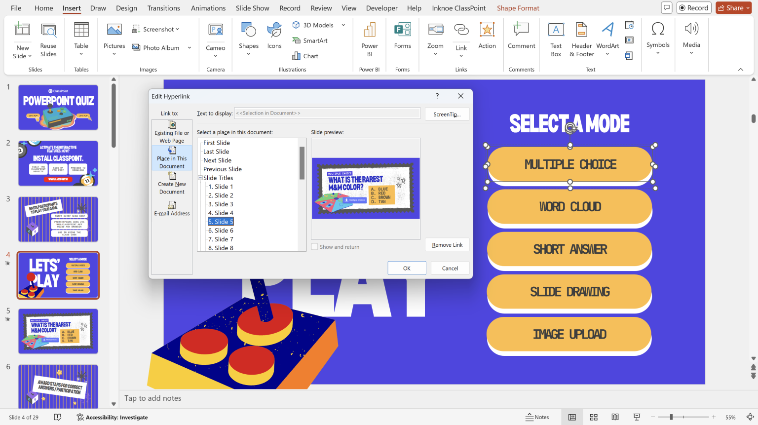 Fun 3-Part Downloadable PowerPoint Quiz Template (Tutorial) | ClassPoint