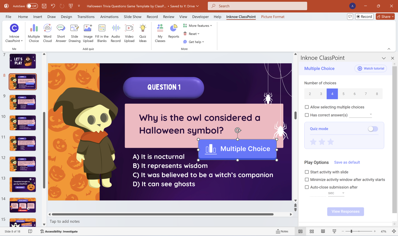 70 Best Halloween Trivia Questions For A Spooky Game Session | ClassPoint