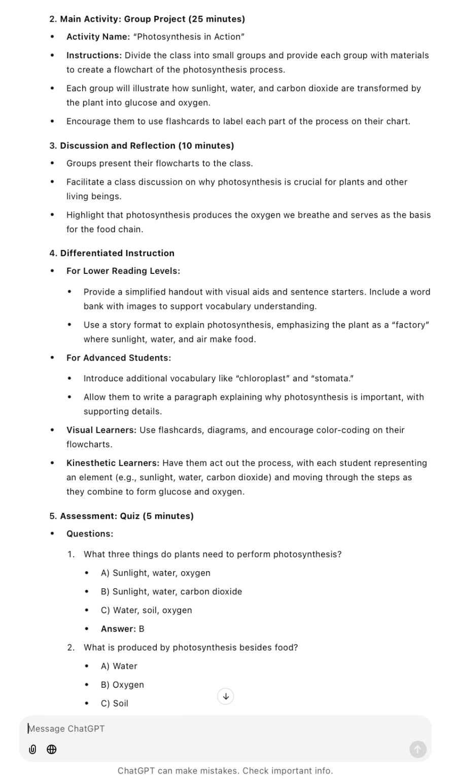 How To Create A ChatGPT Lesson Plan: Easy 7-Step Guide For Beginners ...