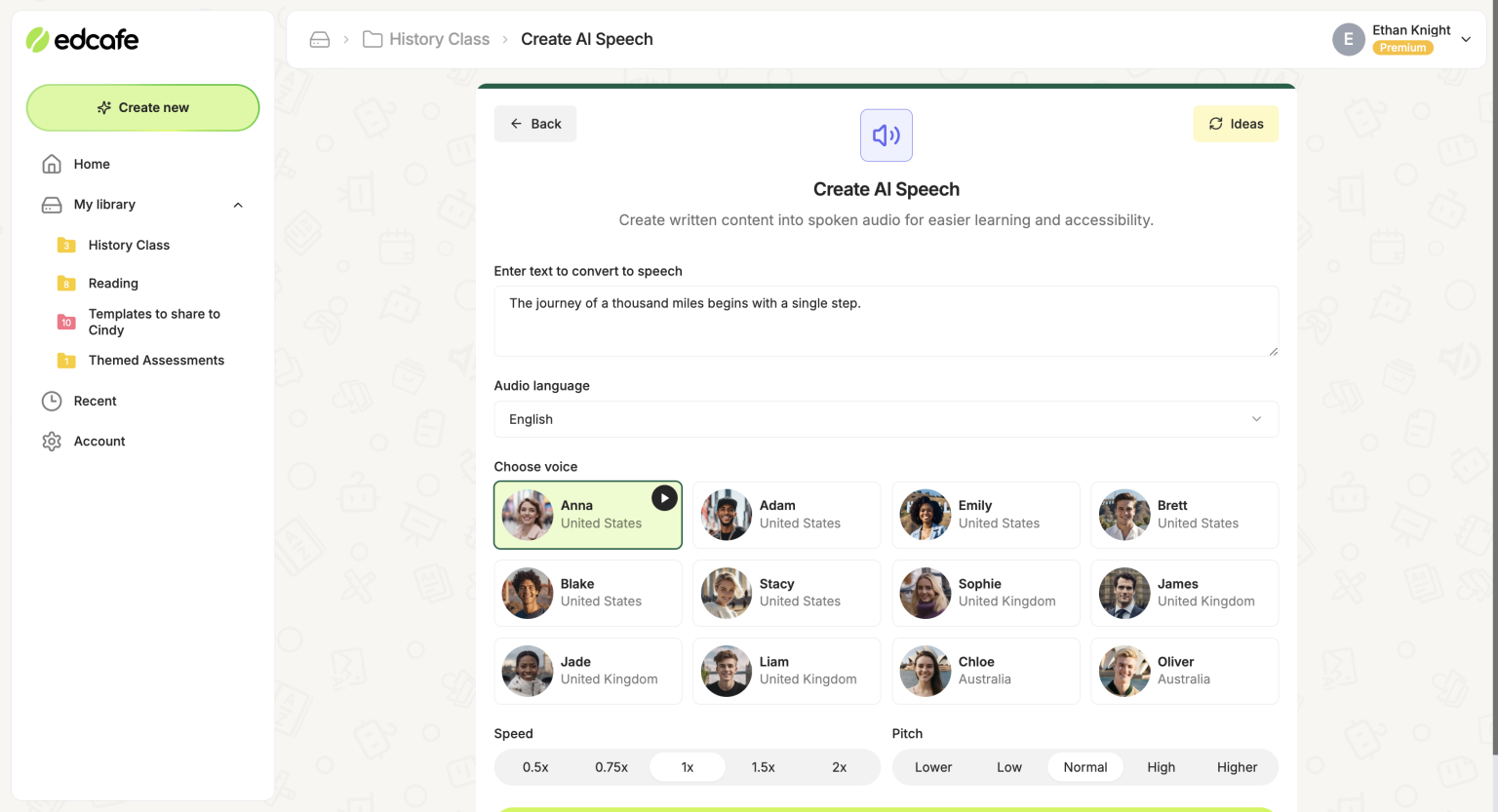 介绍 Edcafe AI - 用人工智能编写教材 - ClassPoint Blog | ClassPoint