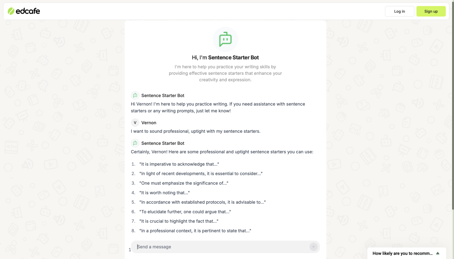 100+ Sentence Starters To Help You Write Better And Smarter | ClassPoint