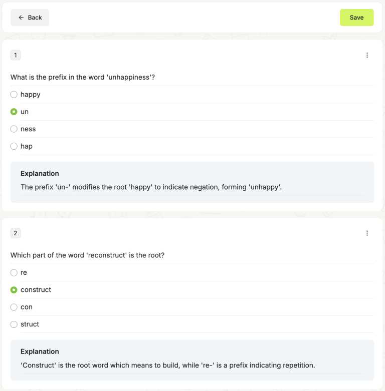 An Easy Guide On Morphology Instruction For Language Teachers | ClassPoint