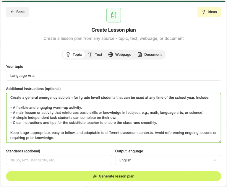 Your 10-Point Checklist For Emergency Sub Plans (Templates Included ...