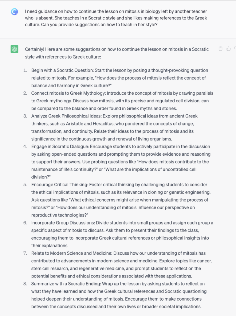 ChatGPT Examples: 100+ ChatGPT Prompts For Teachers | ClassPoint