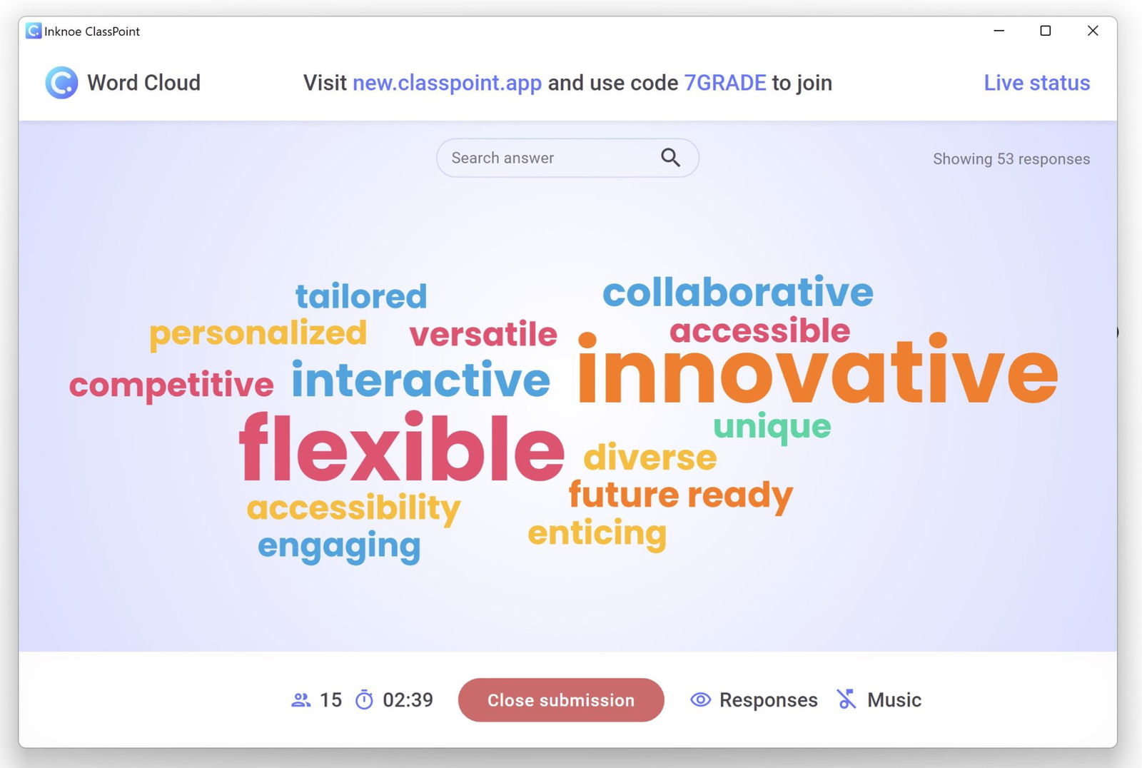 Create An Interactive Word Cloud In PowerPoint - ClassPoint Blog ...