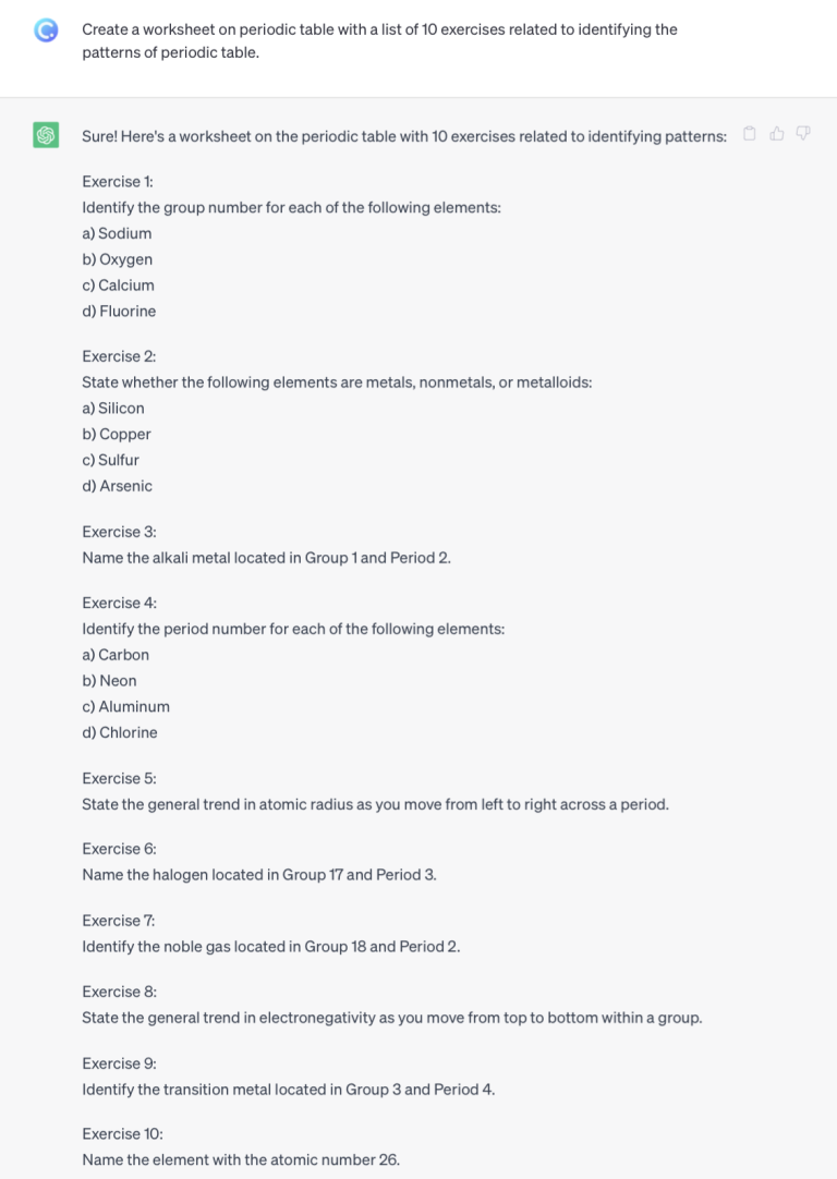 Ejemplos De ChatGPT: Más De 100 Sugerencias De ChatGPT Para Profesores ...