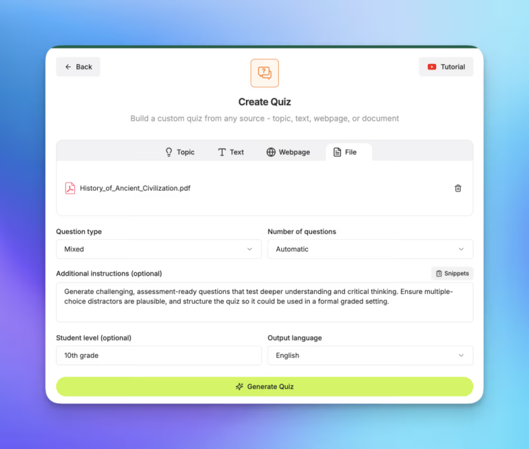Top 6 Interactive Quiz Maker Tools For Teachers | ClassPoint