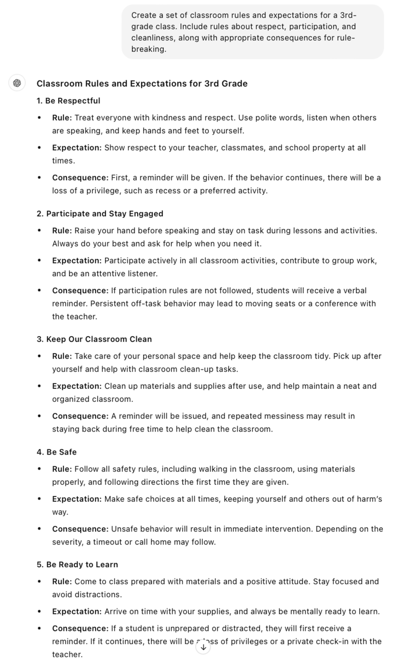 ChatGPT Cheat Sheet For Teachers (180 Copyable Prompts) | ClassPoint