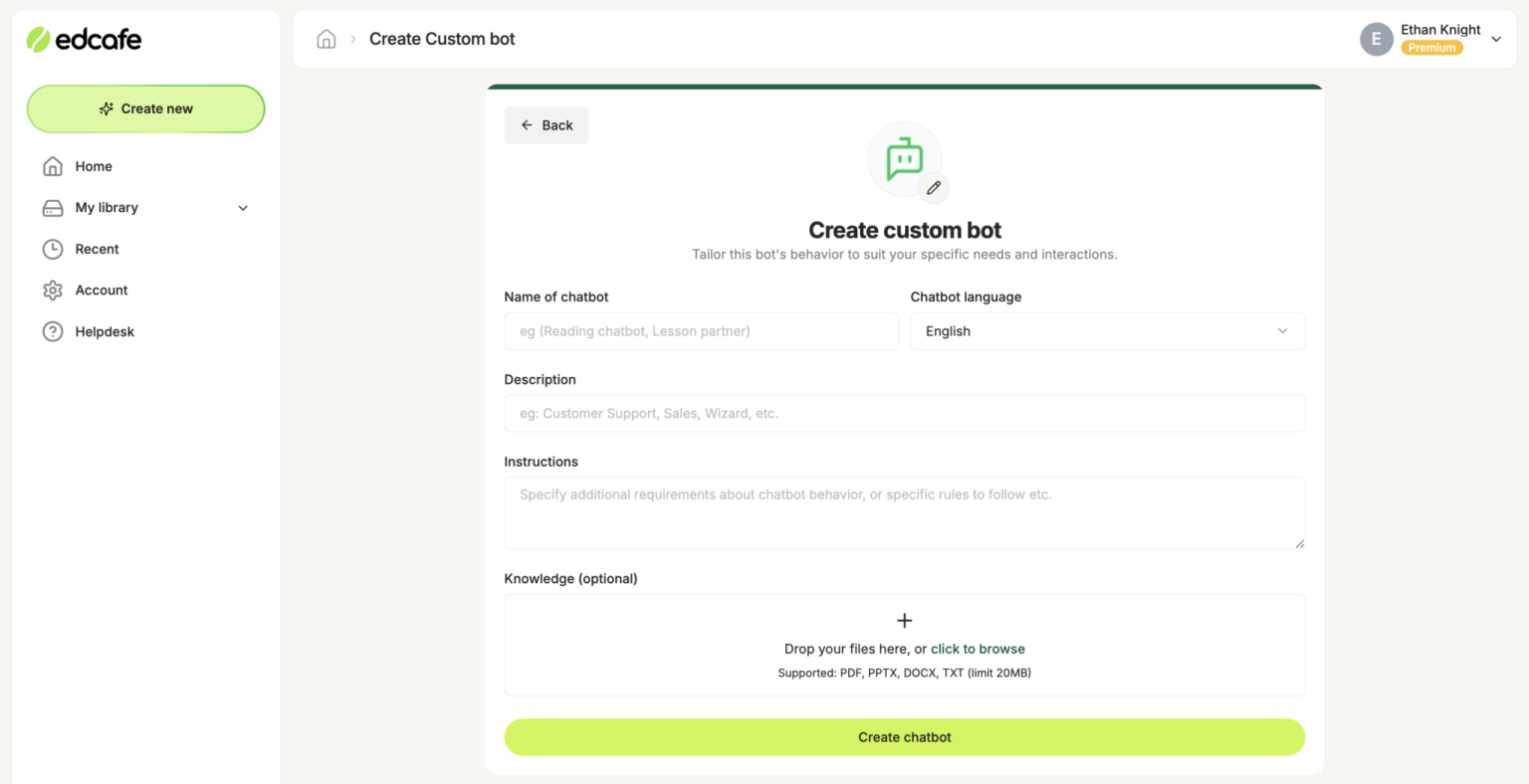 Presentación De Edcafe AI - Elabora Materiales Didácticos Con IA - ClassPoint Blog | ClassPoint