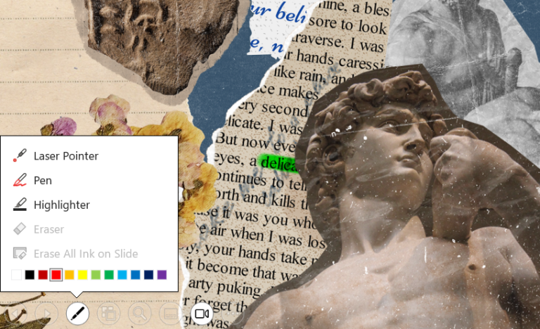 How To Add A Text Box In PowerPoint Live During Presentation | ClassPoint