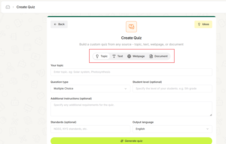 The Best Interactive Multiple Choice Quiz Maker That Beats Them All ...