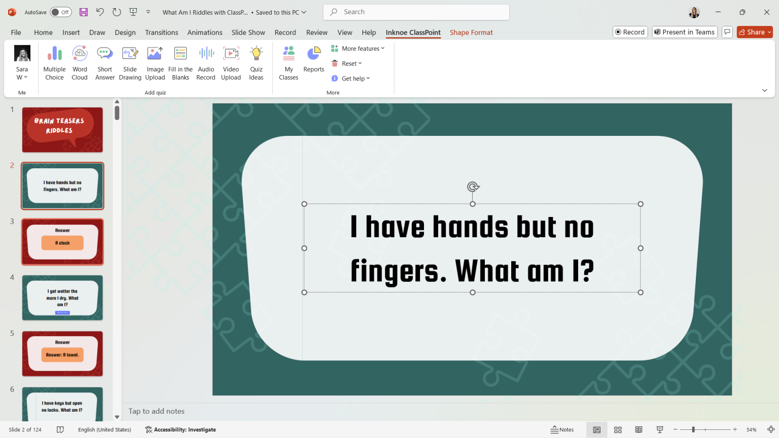50+ What Am I Riddles That Will Challenge Your Students | ClassPoint