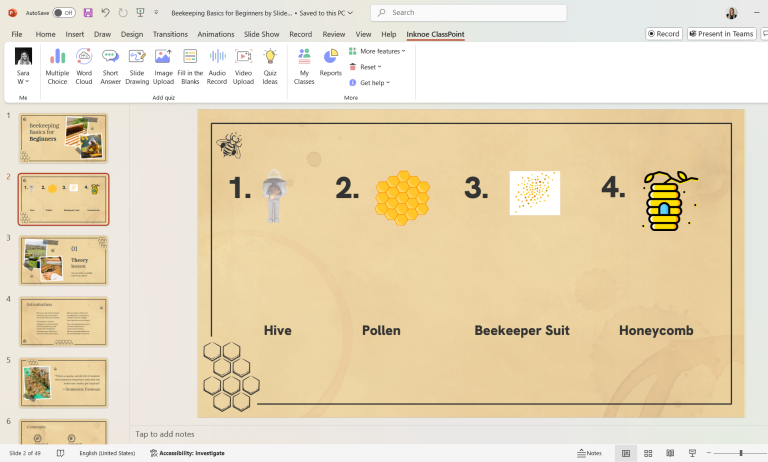 How To Create Interactive Matching Activities In PowerPoint (An Easy 3-Method Guide) | ClassPoint
