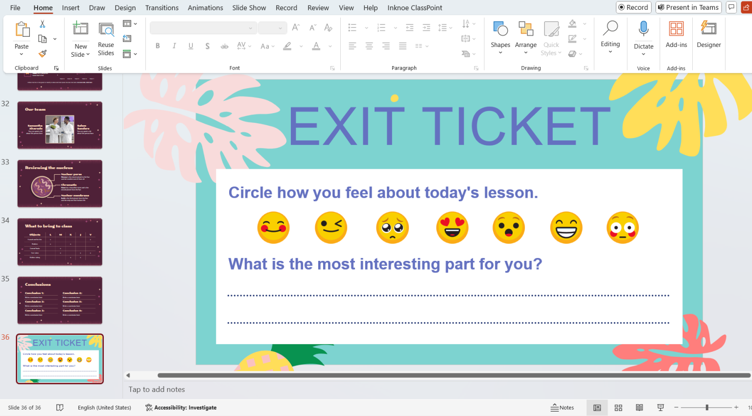 30 Creative Exit Ticket Ideas To Assess Student Learning | ClassPoint