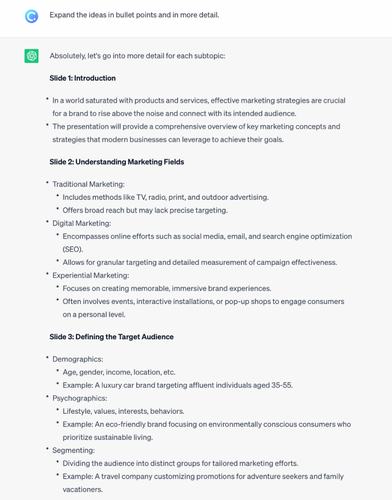 4 Genius Ways To Use ChatGPT To Create A PowerPoint Presentation ...