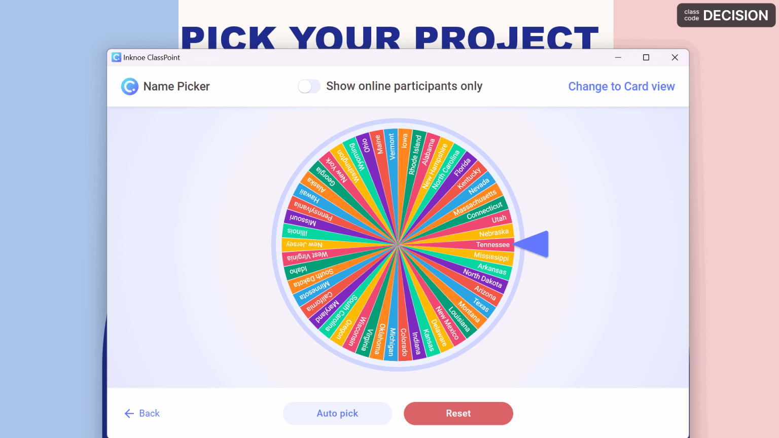 Add A Spinning Wheel Of Names In PowerPoint For Fun Decision-Making ...