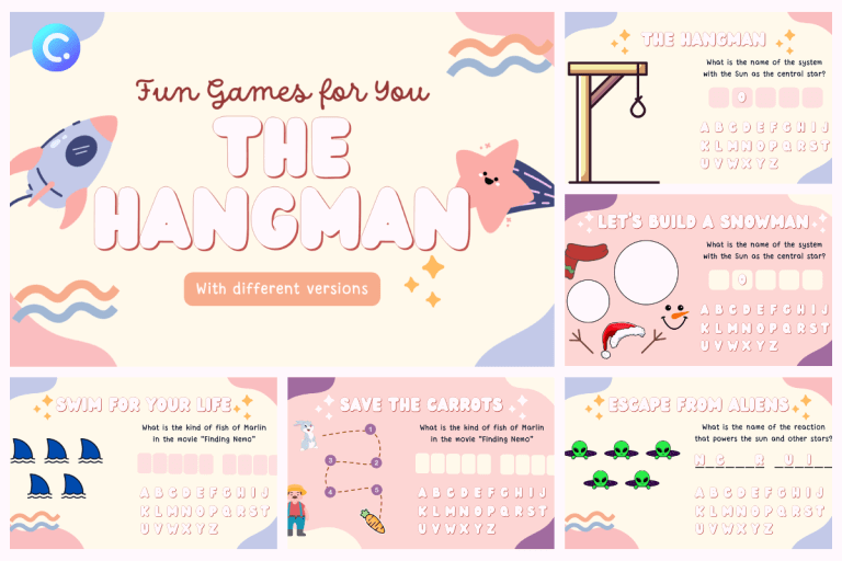 4 Alternatives To The Original Hangman Game (Free Template ...