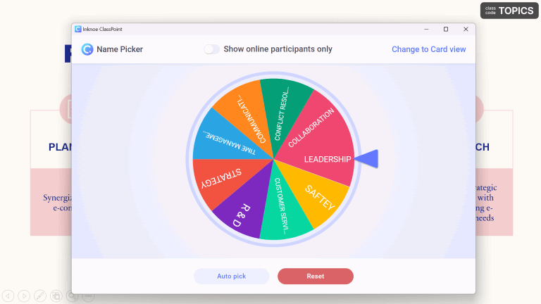 Add A Spinning Wheel Of Names In PowerPoint For Fun Decision-Making ...