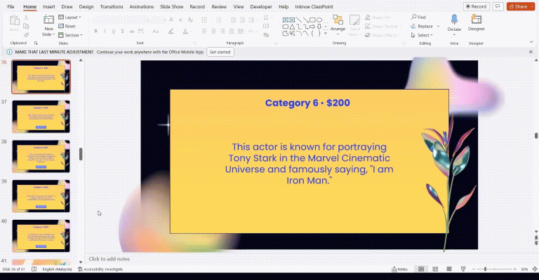 Cómo Hacer Un Juego De Jeopardy En PowerPoint (plantilla Reproducible ...