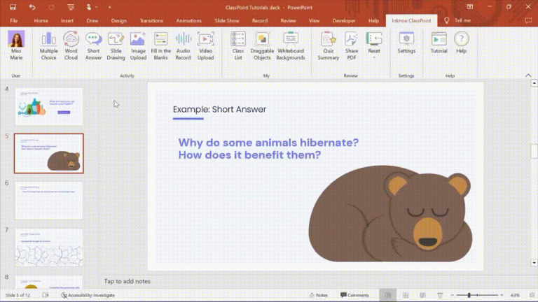 How To Make An Interactive Quiz In PowerPoint (50 Use Cases) | ClassPoint